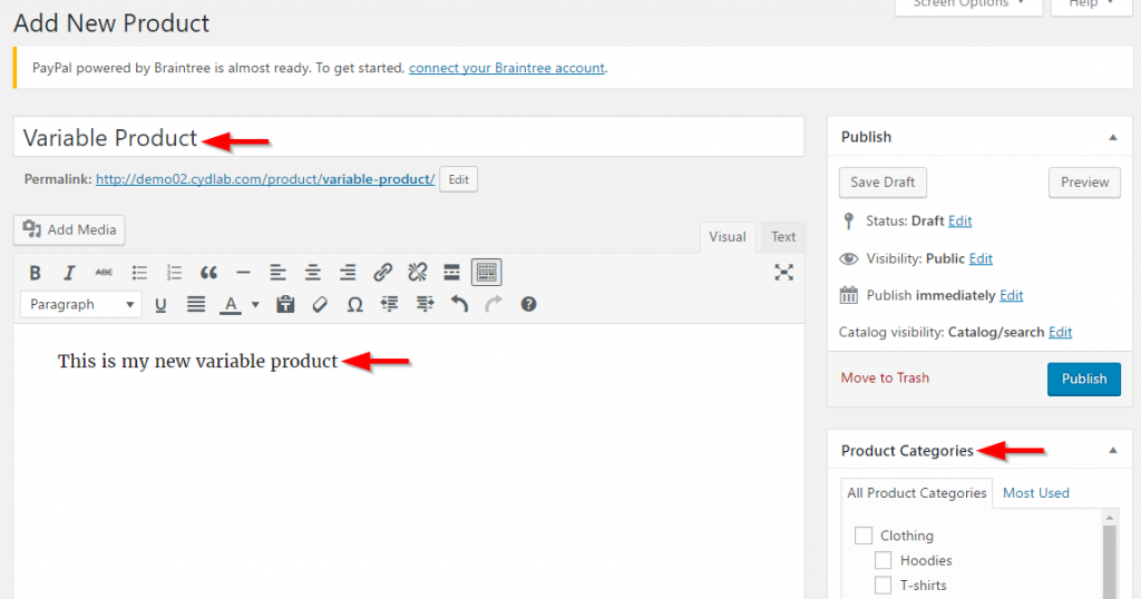 Woocommerce How To Add Variations Or Variable Products With Video 5402
