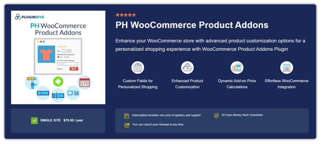 WooCommerce Add-ons to Customize Products - LearnWoo