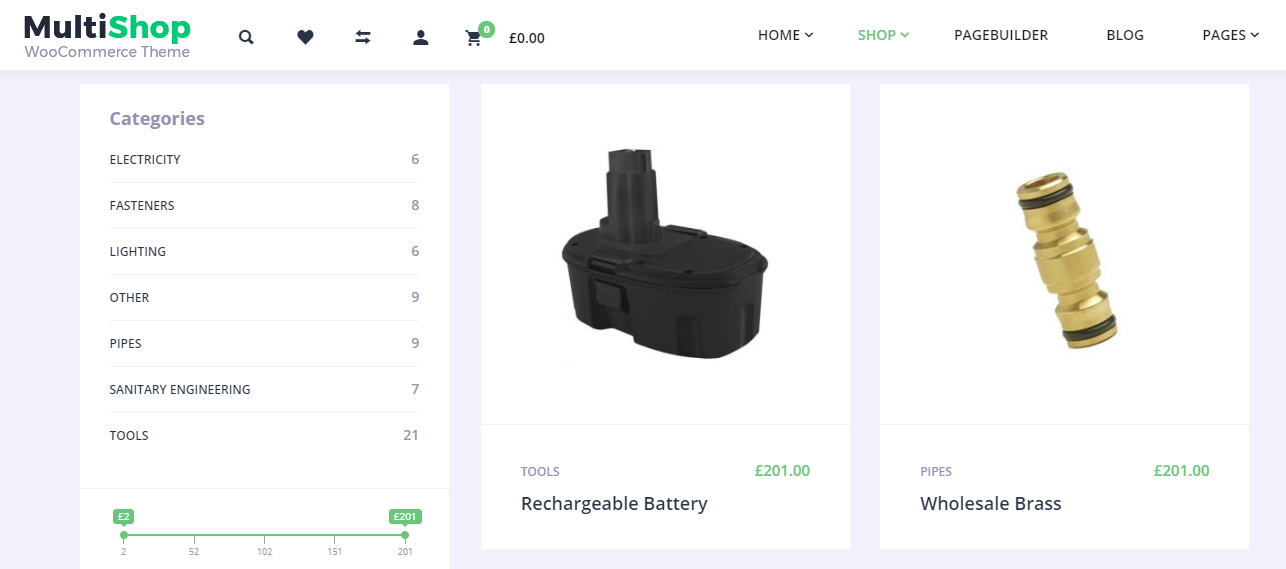 MultiShop - LearnWoo