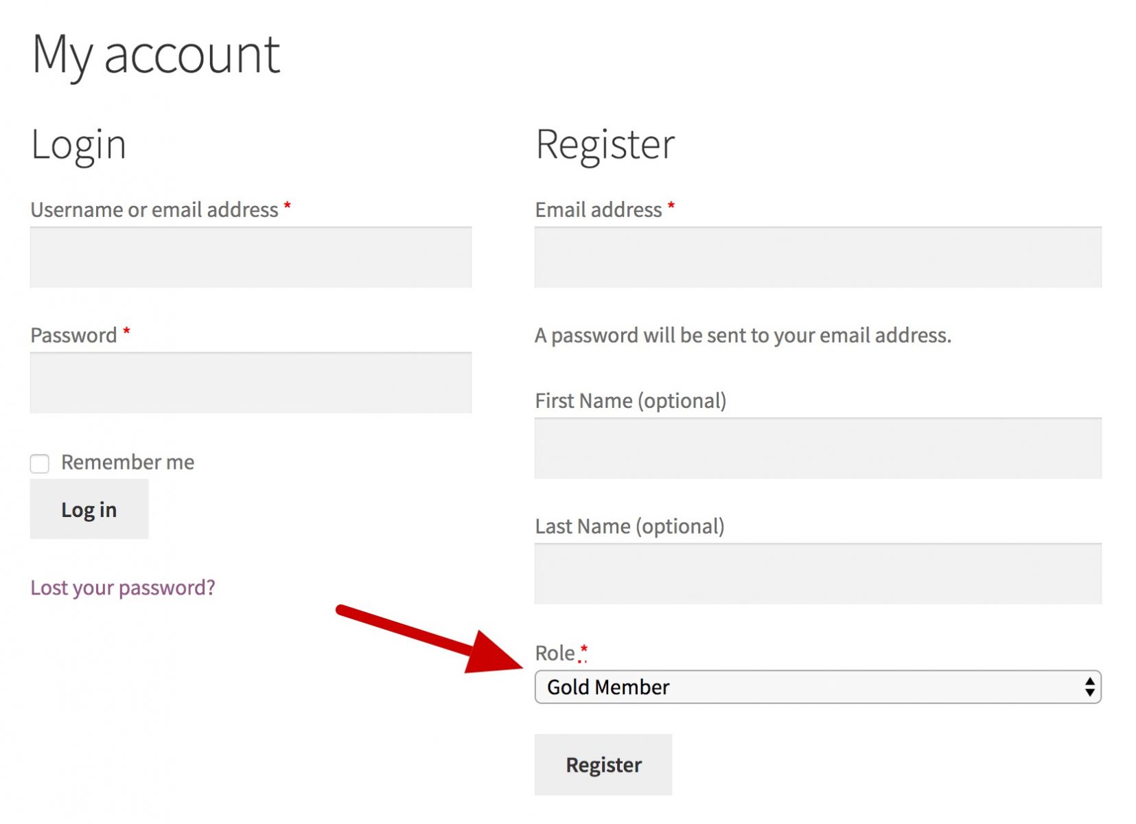 Customer registration - LearnWoo