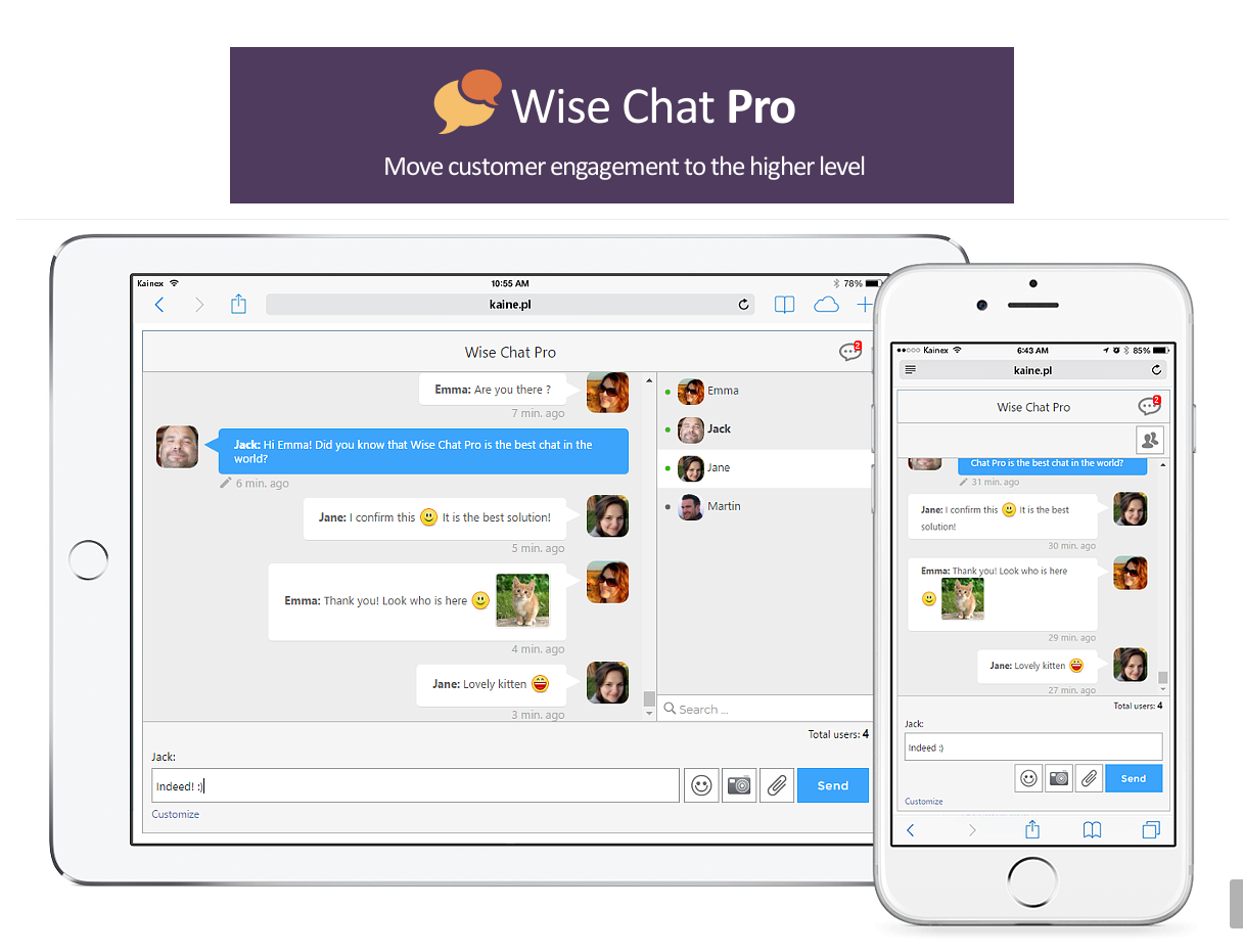 Wise Chat Pro - LearnWoo