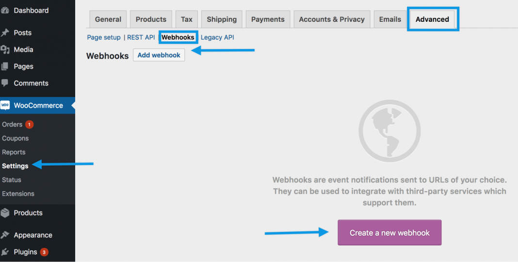 How to Create Webhooks in WooCommerce - LearnWoo