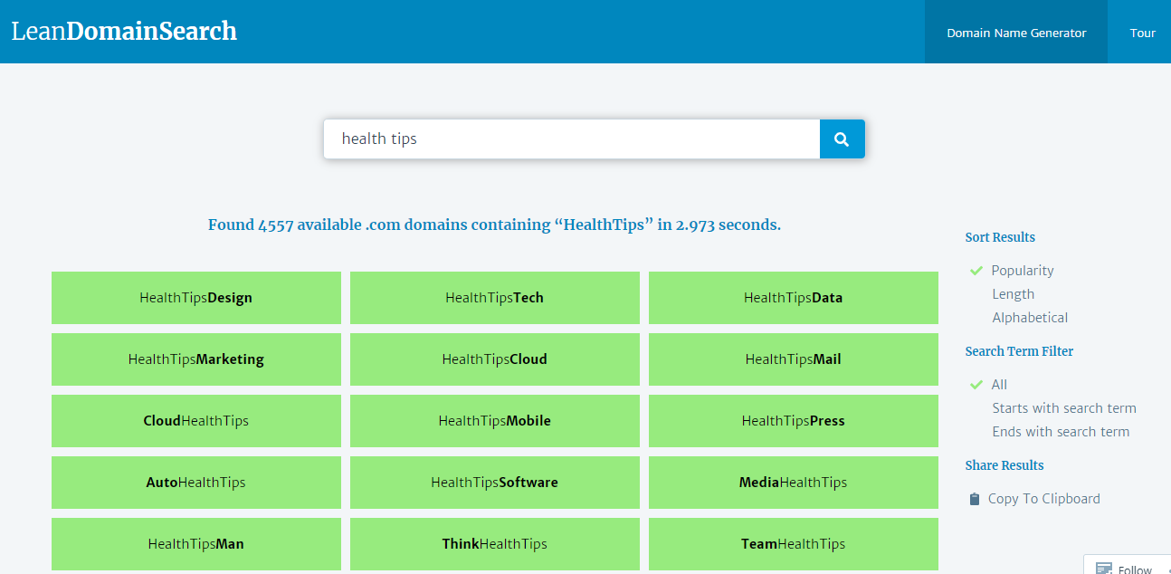 Top Domain Name Generators for your WordPress Blog - LearnWoo