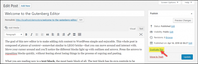 How To Duplicate A Post In Wordpress With And Without Plugins Learnwoo 5026
