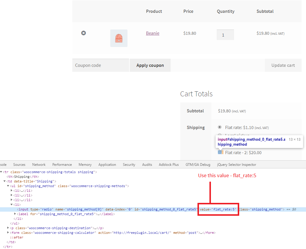 Inspect option - LearnWoo