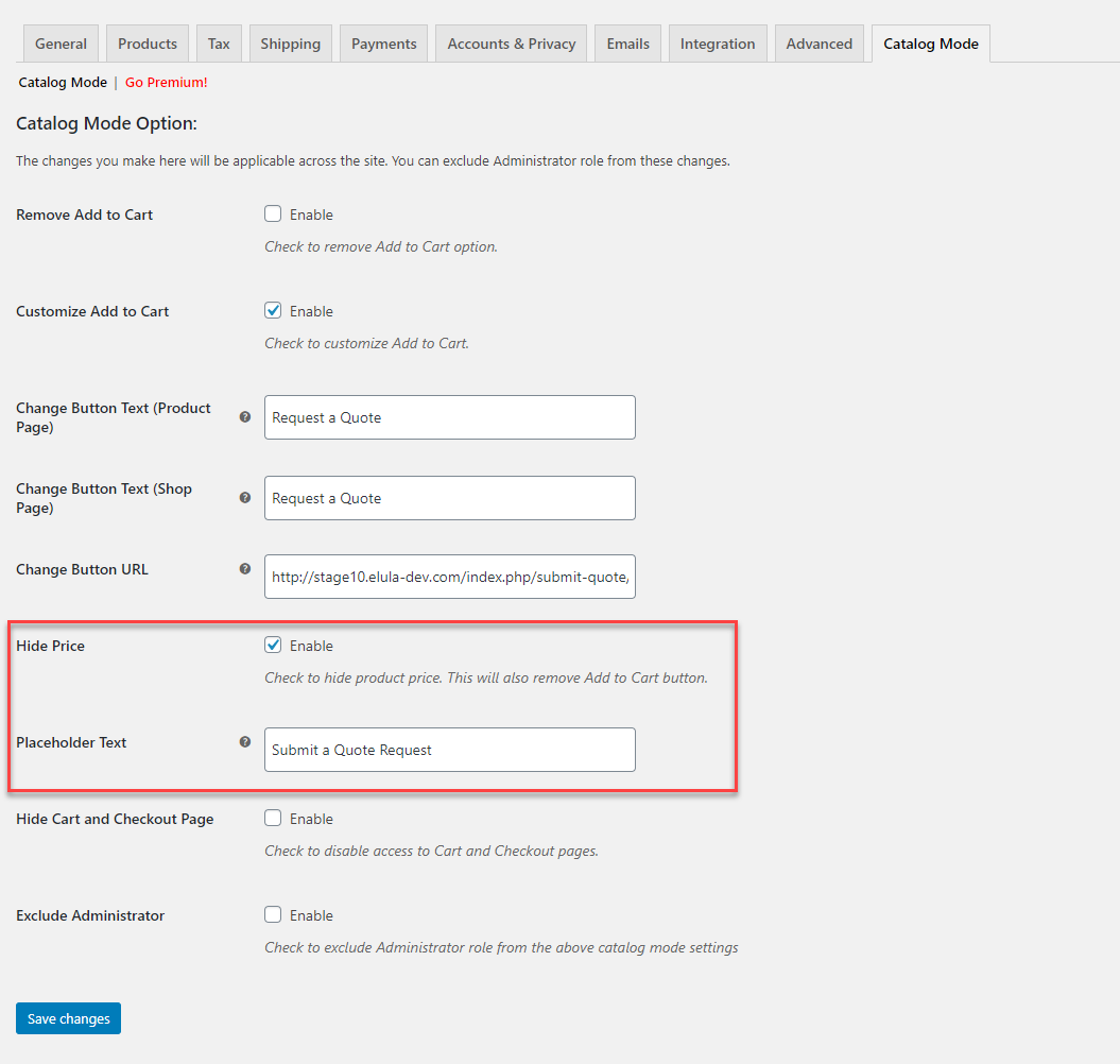 Hide price settings - LearnWoo Hide price settings - LearnWoo