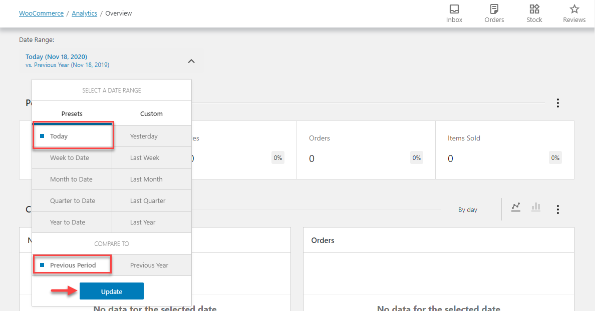 Date Range - LearnWoo