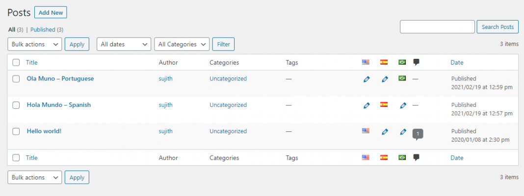 WordPress Multi-language Support - A Quick Guide - LearnWoo