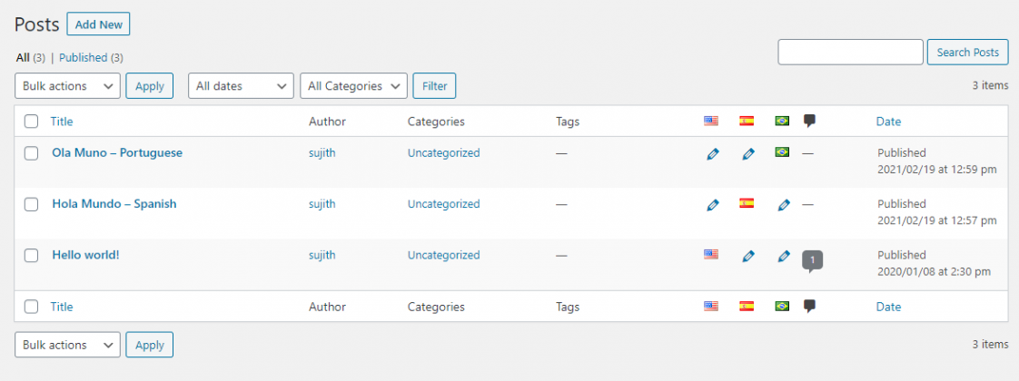 WordPress Multi-language Support - A Quick Guide - LearnWoo