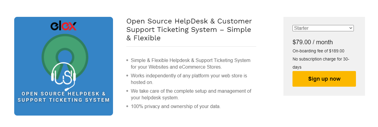 ELEX open source help desk - LearnWoo