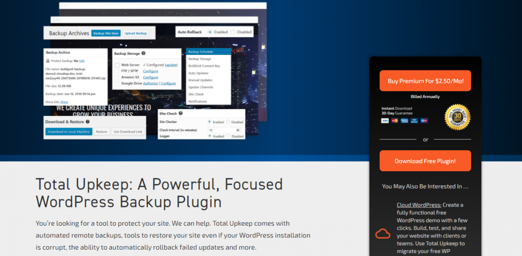 10 Best WordPress Backup Plugins - LearnWoo