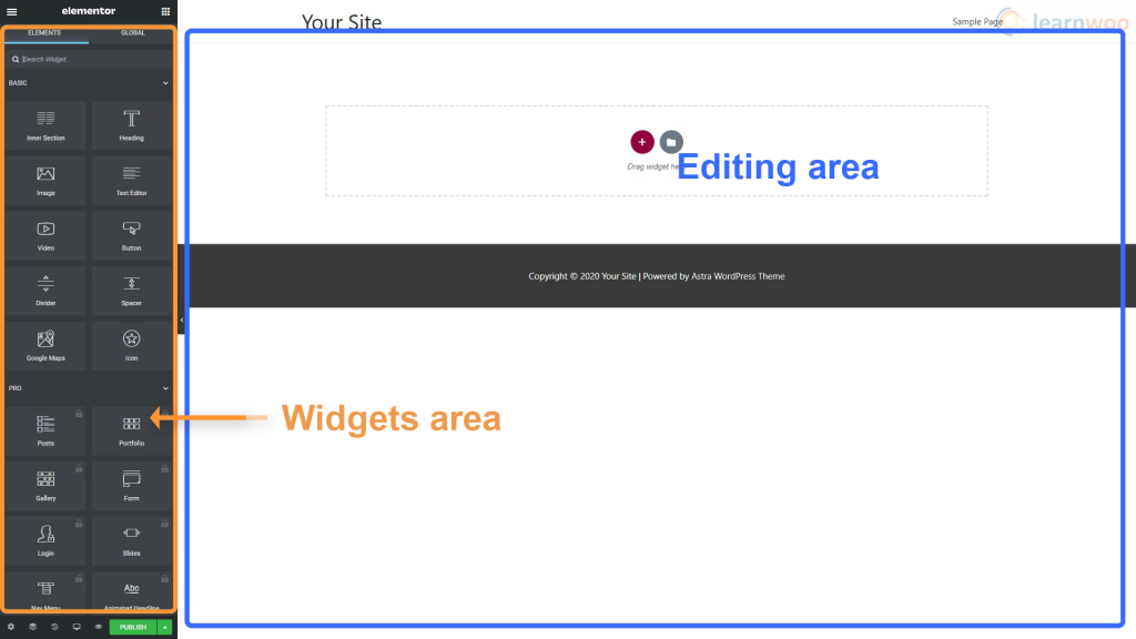 Complete Elementor Page Builder Tutorial (with Video) - LearnWoo