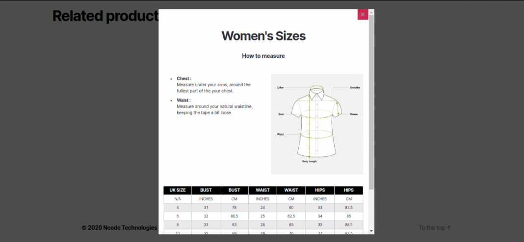 10+ Best WooCommerce Product Size Chart Plugins 2024 (with Video ...