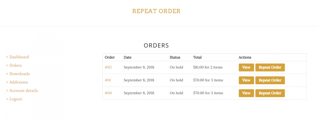 How to Allow Customers to Repeat Orders on WooCommerce (with video ...