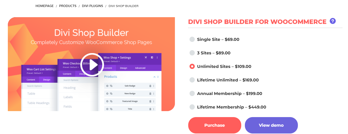 Divi Shop Builder - LearnWoo