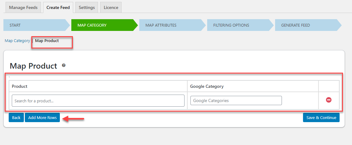 Product Mapping - LearnWoo