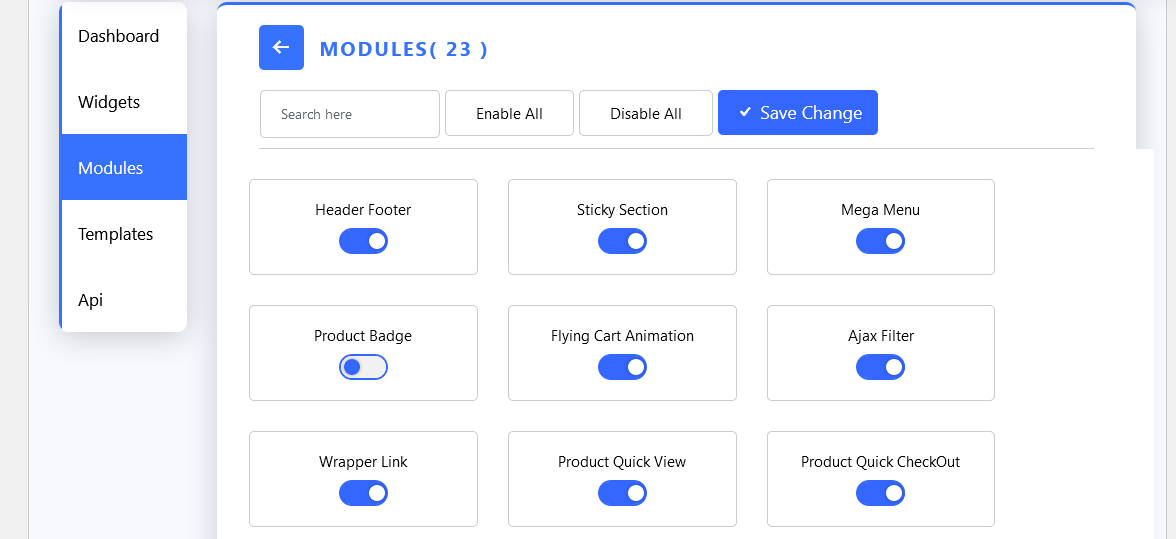 Enable-modules - LearnWoo