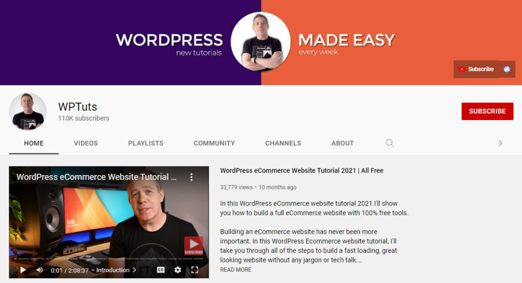 10 Best WordPress Tutorial YouTube Channels to Subscribe Now (with ...
