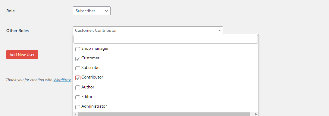 multiple roles - LearnWoo