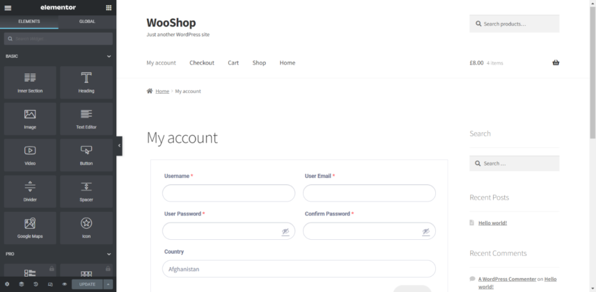 How to Customize WooCommerce Login Page - LearnWoo