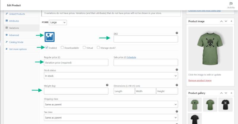 How To Add Sizes In Woocommerce Learnwoo