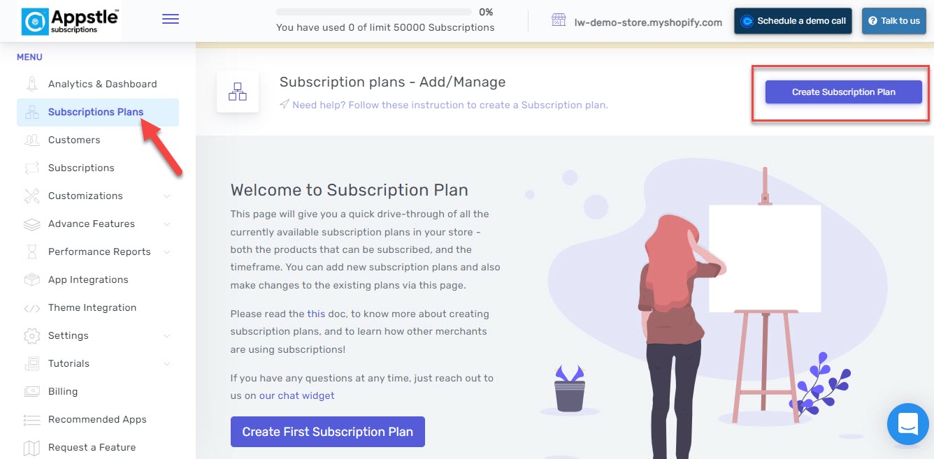 Create Subscription Learnwoo 9722