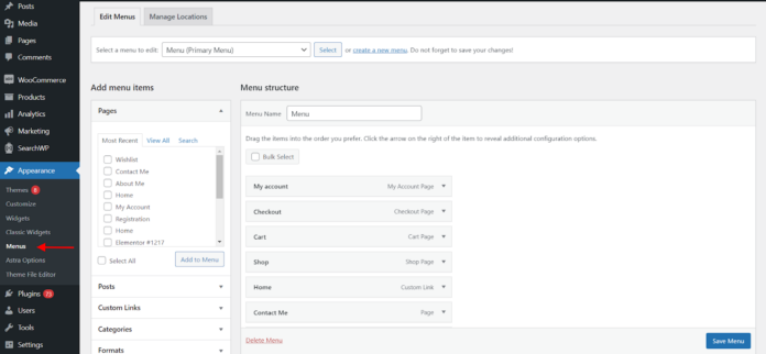 How To Quickly Add Custom Links To Your Wordpress Navigation Menu Includes Video Learnwoo 