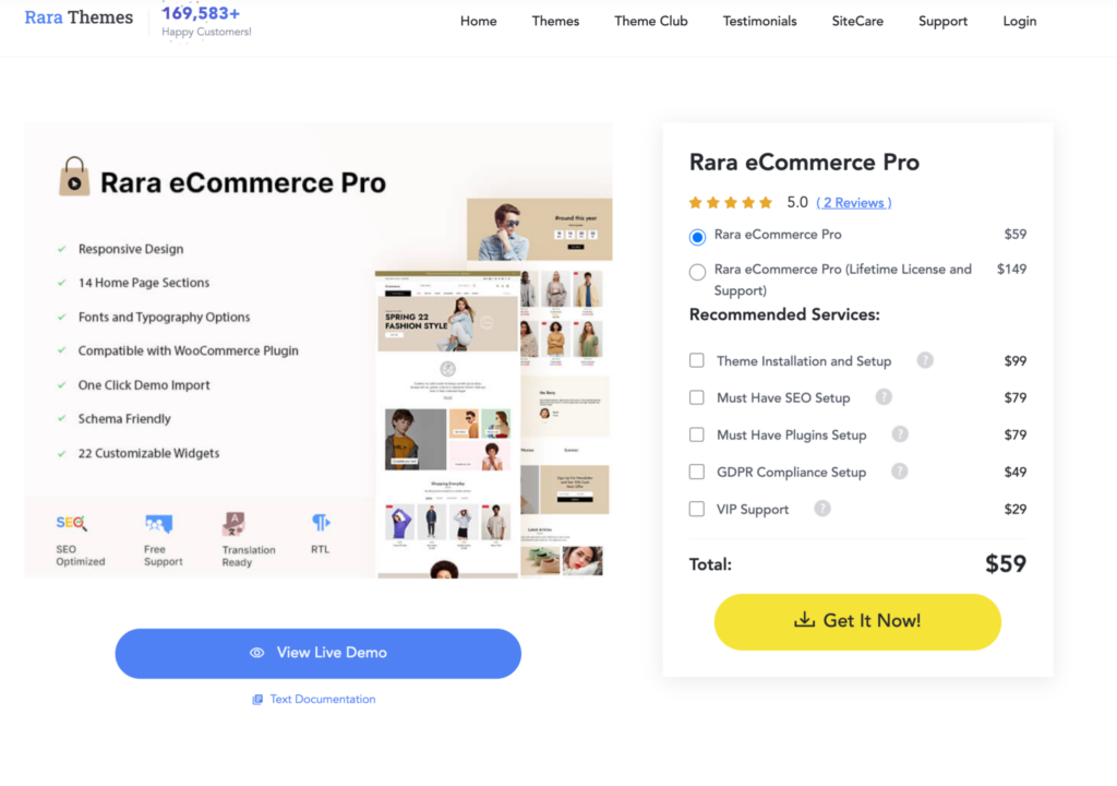 Rara themes - LearnWoo
